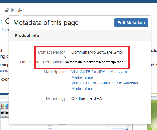 Use the Communardo Metadata App with the Enterprise Theme News Macros